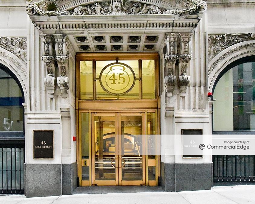 45 Milk Street, Boston, MA | Office Space